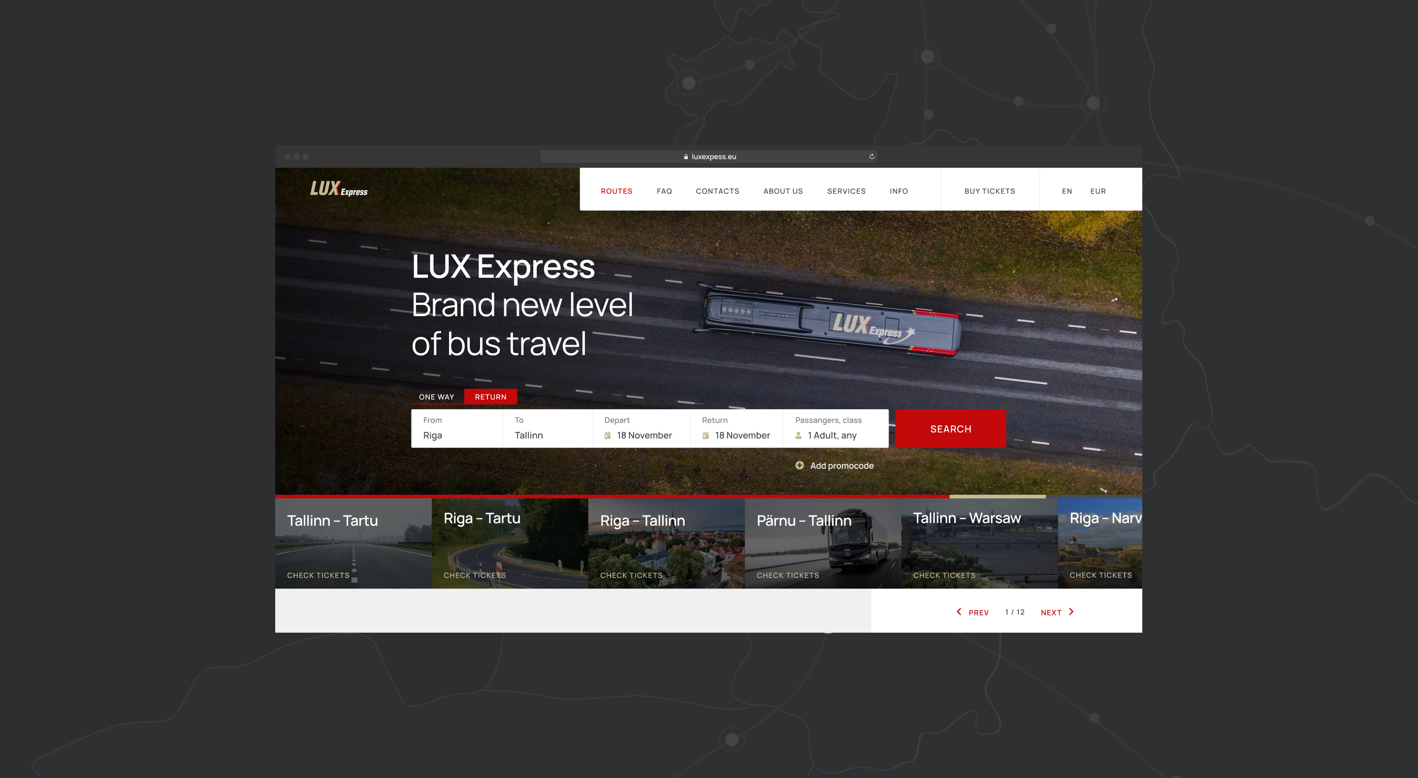 Revolutionizing the transportation company | Lux Express